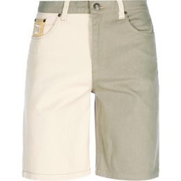 Karl Kani Shorts Herren Gr&ouml;&szlig;e 38 creme / gelb / pastellgr&uuml;n / wei&szlig;