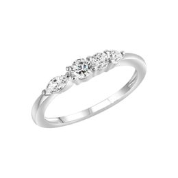 Firetti Ring Damen Gr&ouml;&szlig;e 52 silber / transparent