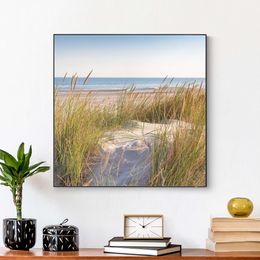 Wechselbild Strandd&uuml;ne am Meer
