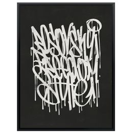 Bilderwelten Leinwandbild Graffiti Art Freedom Style
