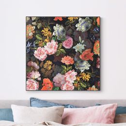 Wechselbild Dunkles Blumenbouquet II