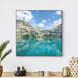 Wechselbild Traumhafter Bergsee