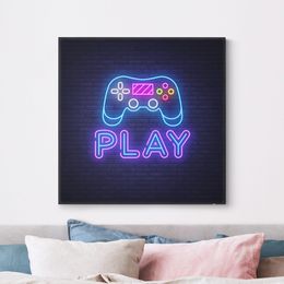 Wechselbild Neon Gaming Controller