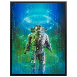 Bilderwelten Leinwandbild Astronaut in R&ouml;hre