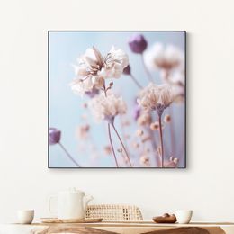 Wechselbild Trockenblumen Nahaufnahme