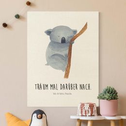 Bilderwelten Leinwandbild Mr. & Mrs. Panda - Koala - Tr&auml;um mal