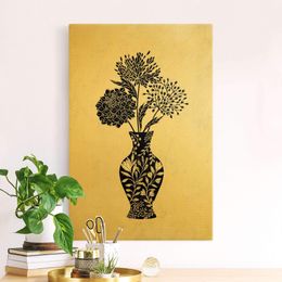 Bilderwelten Leinwandbild Vase V