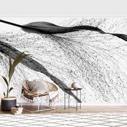 Bilderwelten Fototapete Zartes Schilf mit feinen Knospen Schwarz-Wei&szlig; maritim,Botanik Gr&auml;ser Wohnzimmer,Schlafzimmer Vliestapete inkl. Kleister oder selbstklebend