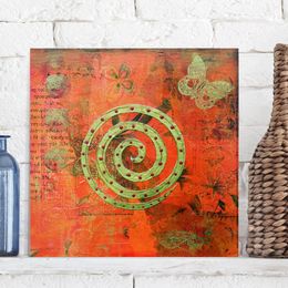 Bilderwelten Leinwandbild modern Kunstdruck Leinwanddruck - Oh how wonderful! - Wandbild XXL Wohnzimmer Schlafzimmer
