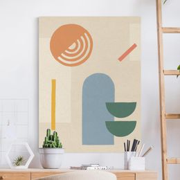 Bilderwelten Leinwandbild Formen und Farben