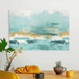 Bilderwelten Leinwandbild Blauer Safran