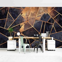 Bilderwelten Fototapete Onyx mit Gold