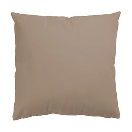 Bilderwelten Dekokissen Kissenbezug beige Unifarben - Mocca - Bett Couch Sofakissen Bezug & F&uuml;llung in 40x40 50x50 60x60