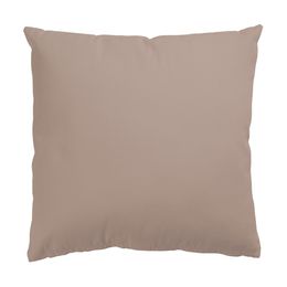 Bilderwelten Dekokissen Kissenbezug braun Unifarben - Icy Chocolate - Bett Couch Sofakissen Bezug & F&uuml;llung in 40x40 50x50 60x60