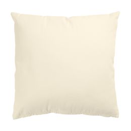 Bilderwelten Dekokissen beige Unifarben - Kaschmir - Bett Couch Sofakissen Bezug & F&uuml;llung in 40x40 50x50 60x60