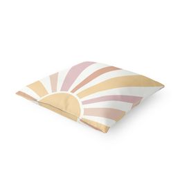 Bilderwelten Dekokissen Boho Sonne Pastell Beige
