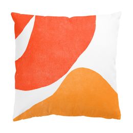 Bilderwelten Dekokissen Kissenbezug orange originell Pop Art - Formen in Farbe - Orange Mix - Bett Couch Sofakissen Bezug & F&uuml;llung in 40x40 50x50 60x60