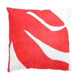 Bilderwelten Dekokissen Kissenbezug rot originell Pop Art - Formen in Farbe - Rot - Bett Couch Sofakissen Bezug & F&uuml;llung in 40x40 50x50 60x60