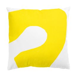 Bilderwelten Dekokissen Kissenbezug gelb originell Pop Art - Formen in Farbe - Gelb - Bett Couch Sofakissen Bezug & F&uuml;llung in 40x40 50x50 60x60