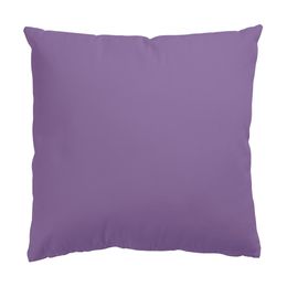 Bilderwelten Dekokissen violett Unifarben - Flieder - Bett Couch Sofakissen Bezug & F&uuml;llung in 40x40 50x50 60x60