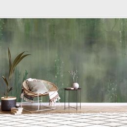 Bilderwelten Fototapete originell Abstrakt Wandtapete gr&uuml;n - Gr&uuml;ne Mystische Fantasie - Deko Wohnzimmer Schlafzimmer