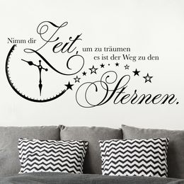 Bilderwelten Wandtattoo Nimm dir Zeit