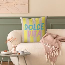 Bilderwelten Dekokissen PopArt Sommer Dolce Vita