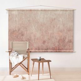 Bilderwelten Wandteppich Rosa Korallengrund