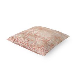 Bilderwelten Dekokissen rosa Orientalisch - Ornamentgewebe III - Barock Sofakissen Bezug & F&uuml;llung in 40x40 50x50 60x60