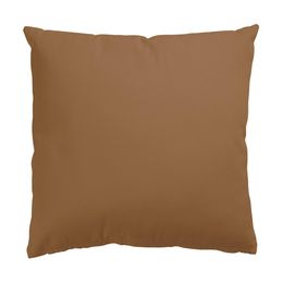 Bilderwelten Dekokissen braun Unifarben - Ockerbraun - Bett Couch Sofakissen Bezug & F&uuml;llung in 40x40 50x50 60x60