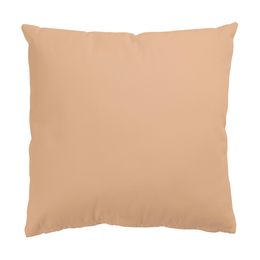 Bilderwelten Dekokissen Kissenbezug orange Unifarben - Pfirsich - Bett Couch Sofakissen Bezug & F&uuml;llung in 40x40 50x50 60x60