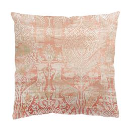 Bilderwelten Dekokissen Kissenbezug rosa Orientalisch - Ornamentgewebe III - Barock Sofakissen Bezug & F&uuml;llung in 40x40 50x50 60x60