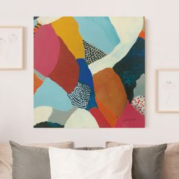 Bilderwelten Leinwandbild Bunte Steigung