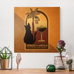 Bilderwelten Leinwandbild Espresso Martini