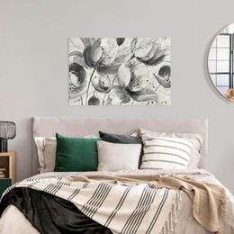 Bilderwelten Leinwandbild Abstrakte Bl&uuml;ten