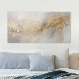 Bilderwelten Leinwandbild Abstrakter Farbschwung