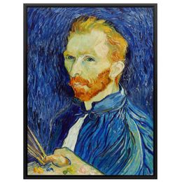 Bilderwelten Leinwandbild Van Gogh - Selbstbildnis