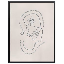 Bilderwelten Leinwandbild Self Love - Thoughts become Reality