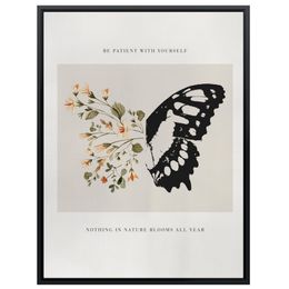 Bilderwelten Leinwandbild Self Love - Be patient with yourself