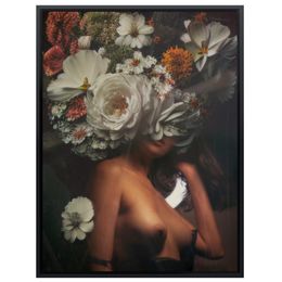 Bilderwelten Leinwandbild Erotische Blumen