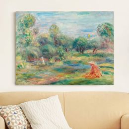 Bilderwelten Leinwandbild - Querformat Auguste Renoir - Landschaft bei Cagnes