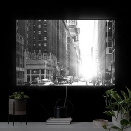 LED-Wechselbild Lebhaftes New York