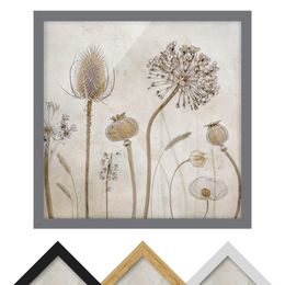 Bilderwelten Bild mit Rahmen - Quadrat Growing Old
