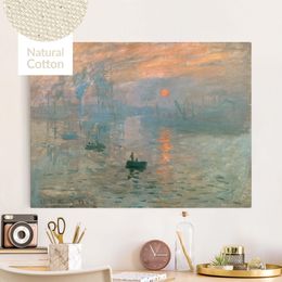 Bilderwelten Leinwandbild - Querformat Claude Monet - Impression