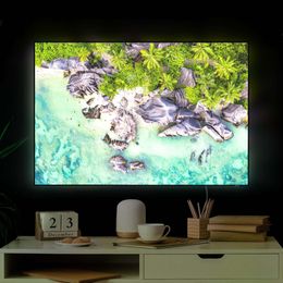 LED-Wechselbild Versteckter Strand