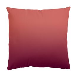 Bilderwelten Dekokissen rot Abstrakt - Roter Farbverlauf - Bett Couch Sofakissen Bezug & F&uuml;llung in 40x40 50x50 60x60
