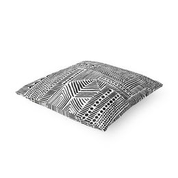 Bilderwelten Dekokissen schwarz weiss originell modern - Stadtlandschaft - Bett Couch Sofakissen Bezug & F&uuml;llung in 40x40 50x50 60x60