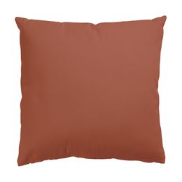Bilderwelten Dekokissen Kissenbezug rot Unifarben - Terracotta - Bett Couch Sofakissen Bezug & F&uuml;llung in 40x40 50x50 60x60