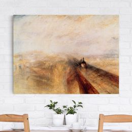 Bilderwelten Leinwandbild - Querformat William Turner - Regen