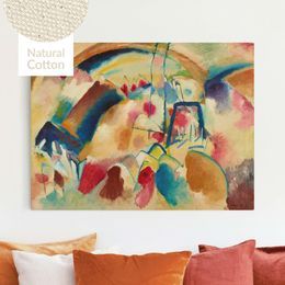 Bilderwelten Leinwandbild Wassily Kandinsky - Landschaft mit Kirche